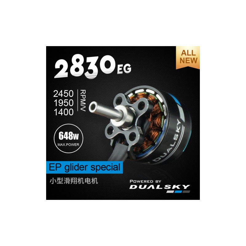 DUALSKY MOTOR XM2830EG- 8 GLIDER