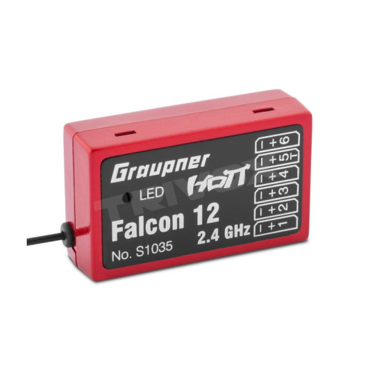 GRAUPNER ODBIORNIK FALCON 12 (S1035) GYRO
