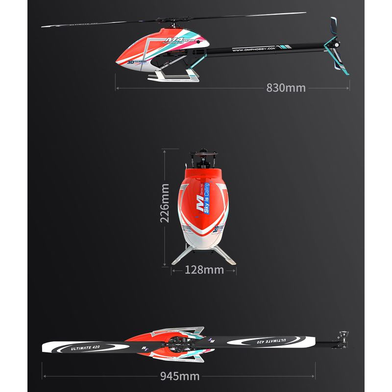 HELICOPTER M4 MAX / KIT (OSHM413K)
