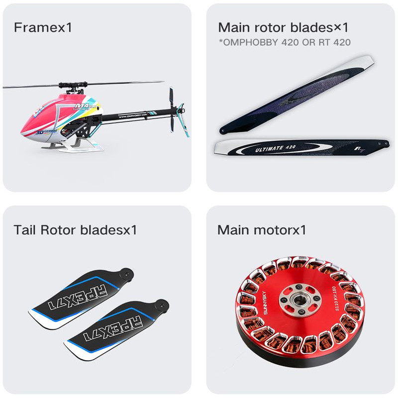 HELICOPTER M4 MAX / KIT (OSHM413K)