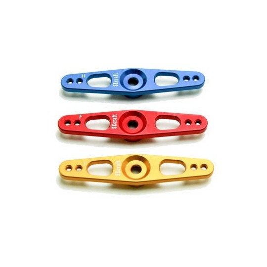 SEC. HITEC D40 SERVO LEVER (BLUE) SYMMETER M2